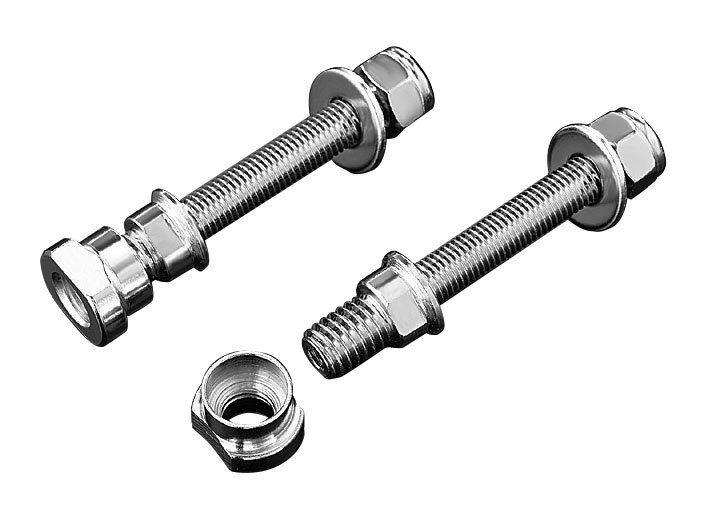 Kuryakyn Silver Bullet 3/8"-16 to 5/16"-24 Mounting Adapter Studs ...