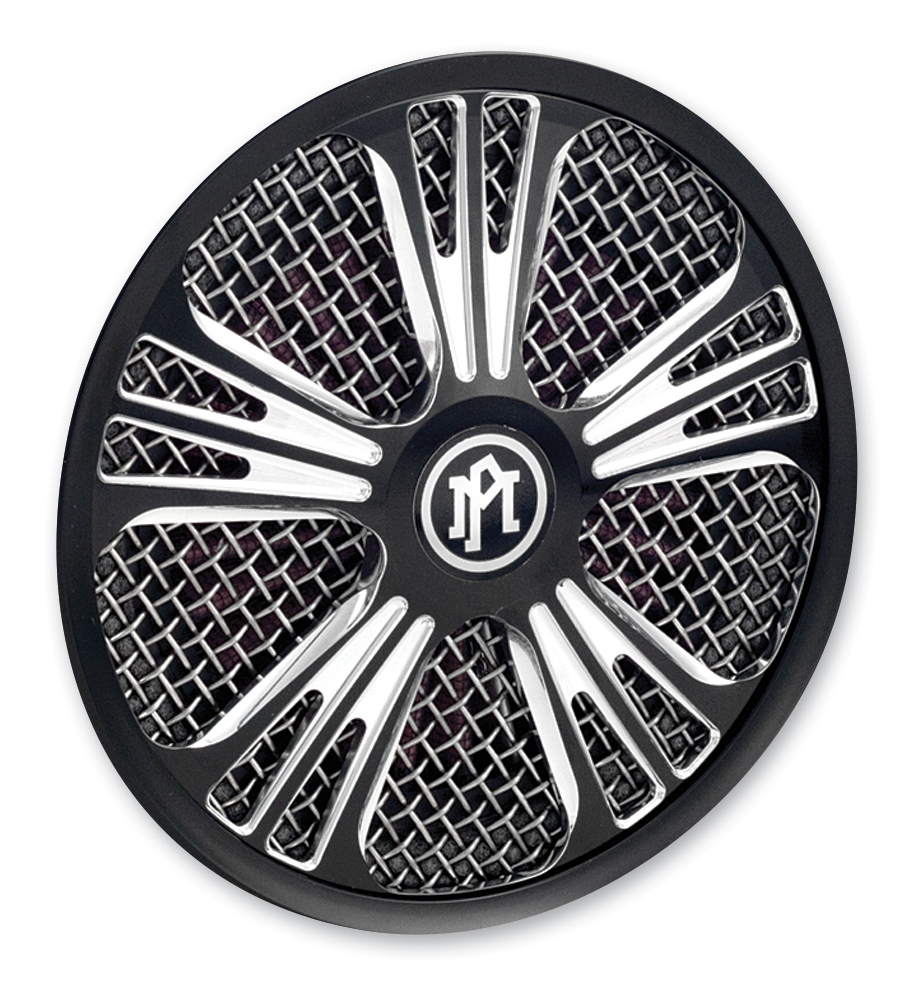 Performance Machine Icon Faceplate For SuperGas Air Cleaner For Harley ...