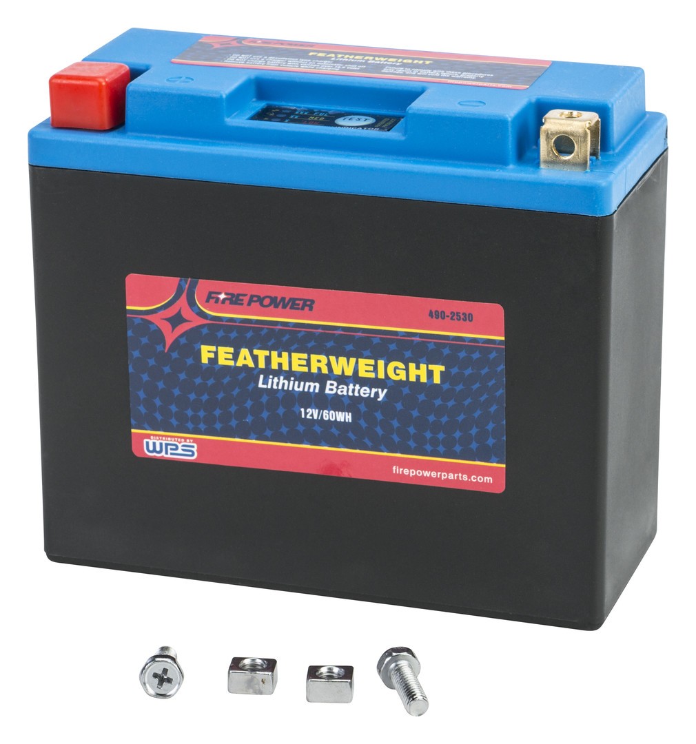 Fire Power Featherweight Lithium Battery HJT12B-FPP-B - RevZilla