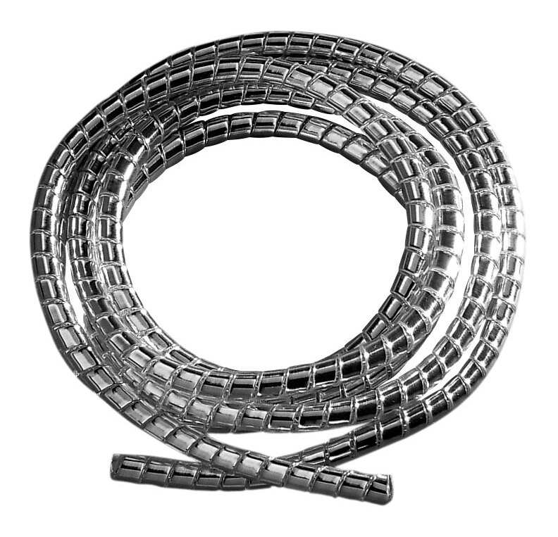 Milwaukee Twins Chrome Cable Covering - RevZilla