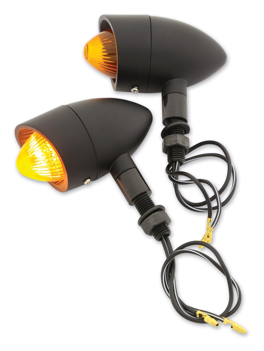 Milwaukee Twins Nostalgic Style Mini Bullet Light Set - RevZilla