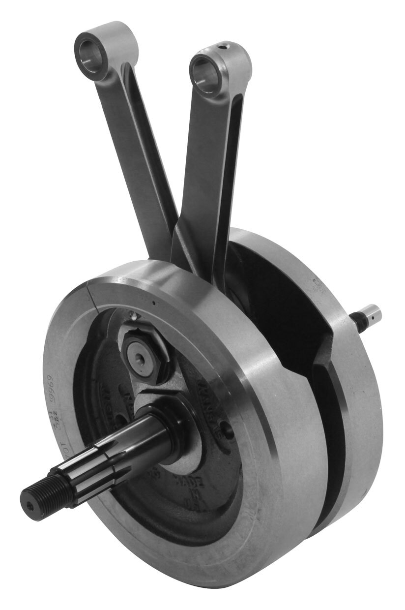 V-Twin Mfg. Complete Flywheel Assembly For Harley EL 1936-1940 - RevZilla