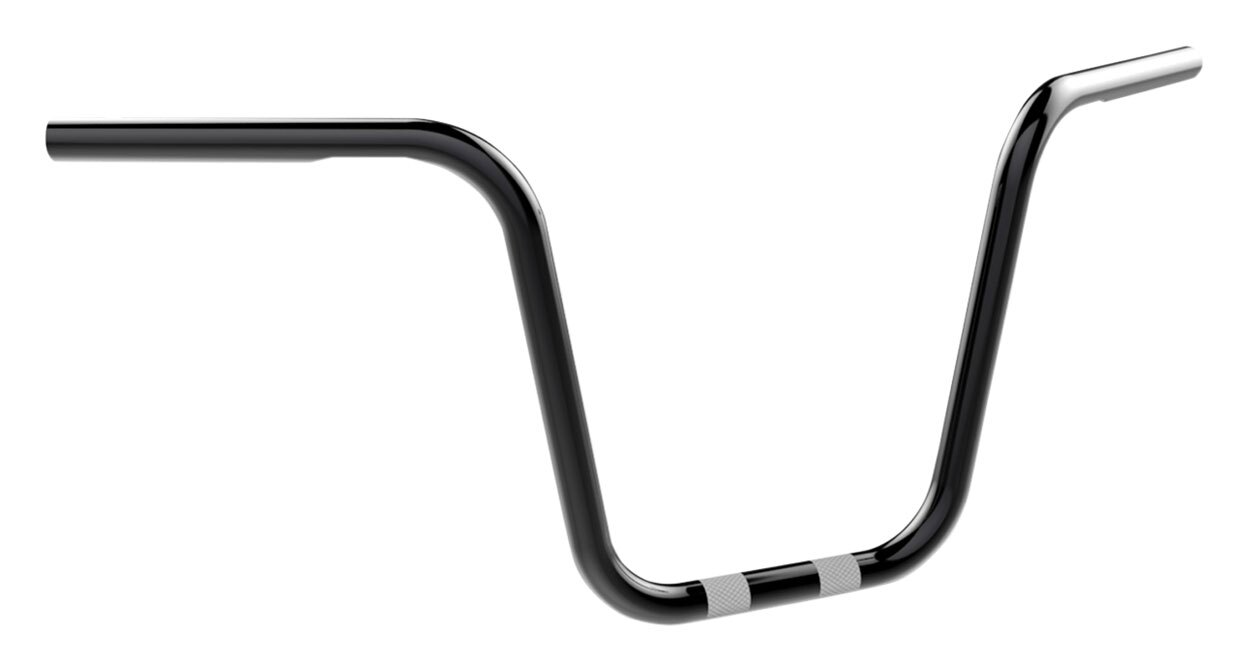Khrome Werks 12" Narrow Bobber Ape Hanger Handlebars For Harley 1974 ...