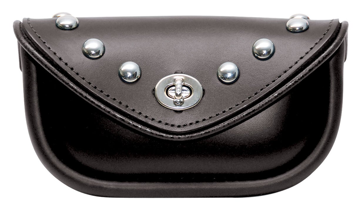 Leatherworks Crossbar Studded Windshield Bag - RevZilla