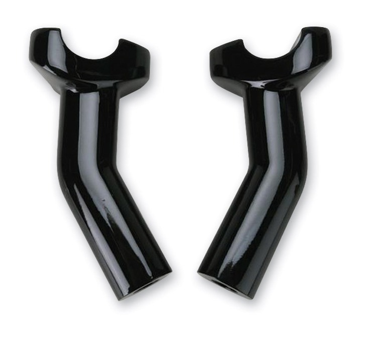 Milwaukee Twins Forged Aluminum Risers For Harley - RevZilla