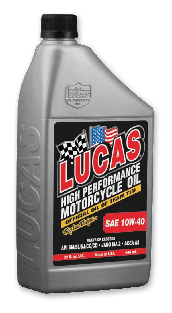 Lucas High Performance "Petroleum" Motor Oil - RevZilla