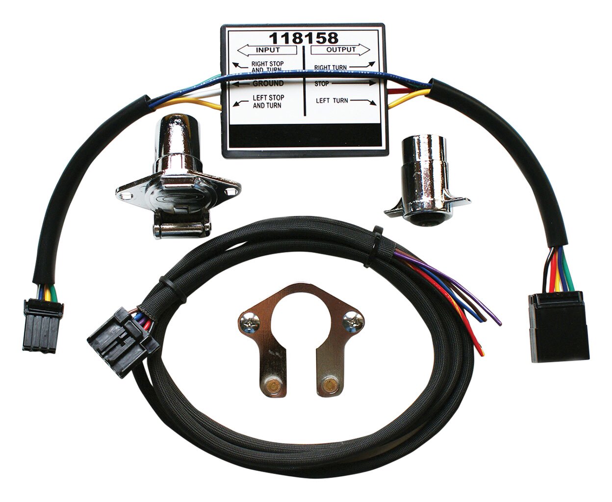 Khrome Werks 4 To 5 Wire Trailer Converter For Harley Touring 2014-2023 ...