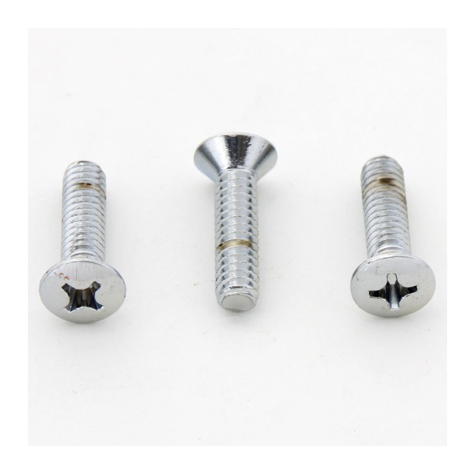 V-Twin Mfg. Chrome Air Cleaner Screw Set For S&S Cycle Teardrop Air ...