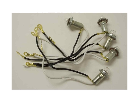 Milwaukee Twins 3-Light Dash Replacement Sockets For Harley FLH / FX ...