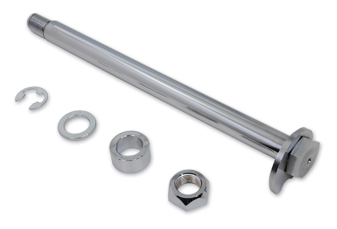 V-Twin Mfg. Chrome Rear Axle Kit For Harley Touring 2009-2013 - RevZilla