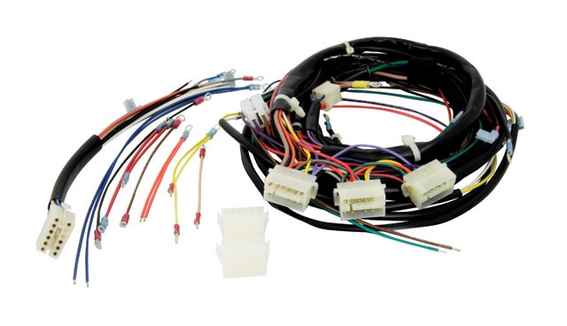 V-Twin Mfg. Wiring Harness Builder Kit For Harley Softail 1989-1990 ...