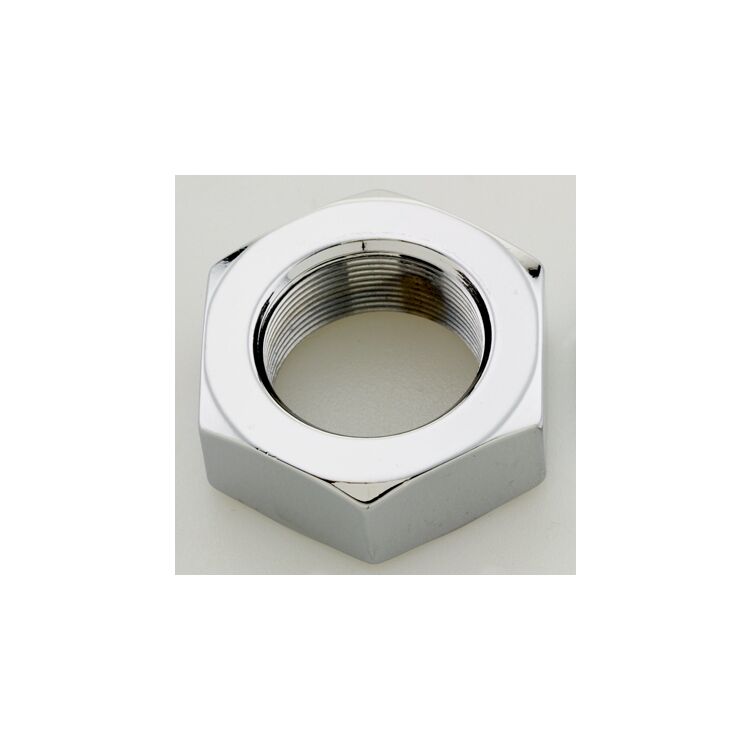 V-Twin Mfg. Chrome Stem Hex Nut For Harley 1941-2017 - RevZilla
