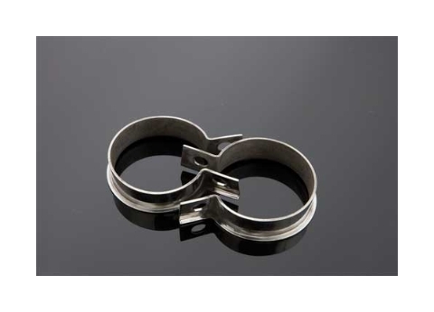 V-Twin Mfg. Stainless Exhaust Header Clamp For Harley Sportster 1952 ...