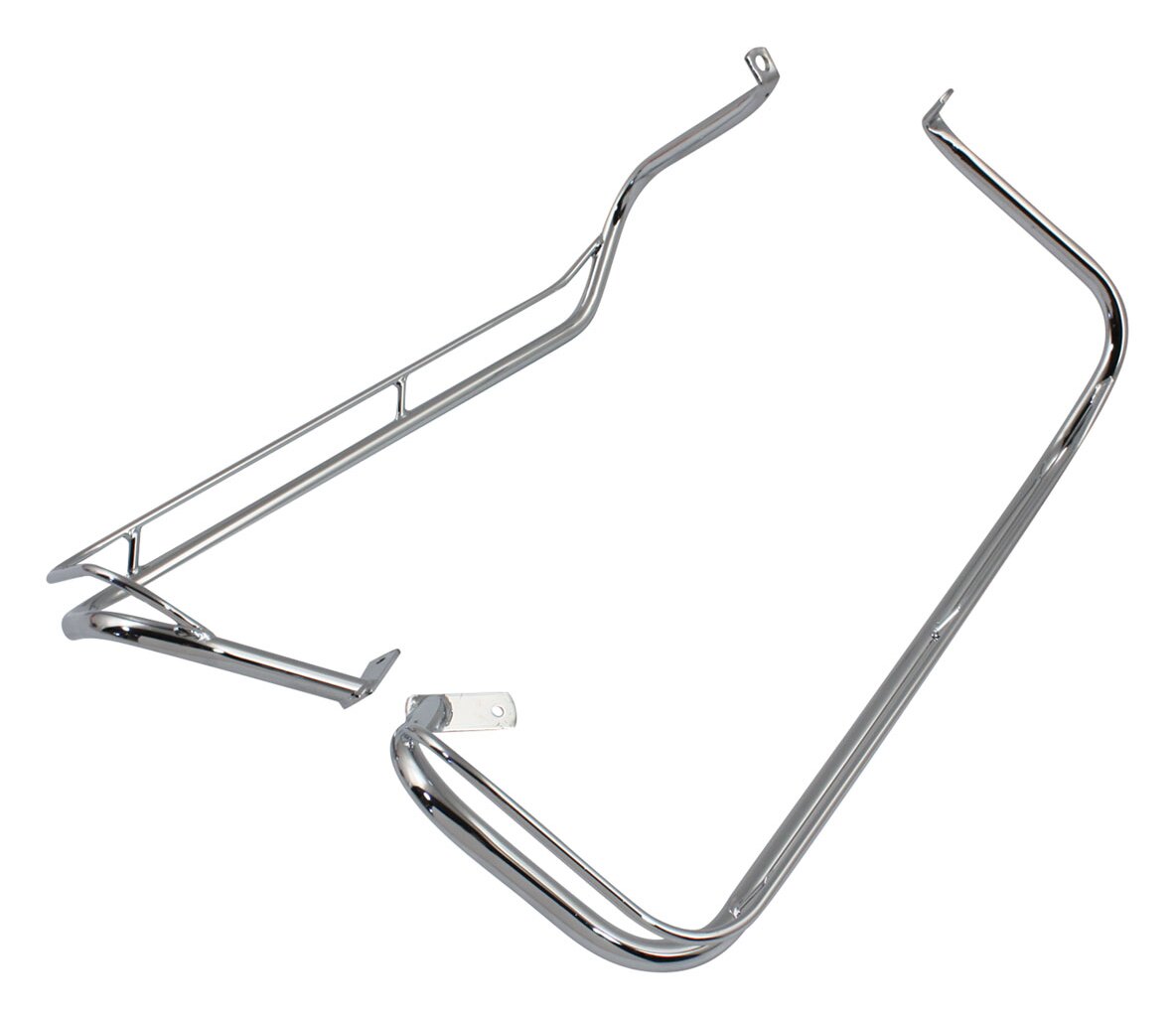 V-Twin Mfg. Saddlebag Rails For Harley FL 1963-1967 - RevZilla