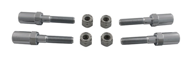 V-Twin Mfg. Three Rail Luggage Rack Stud Kit - RevZilla