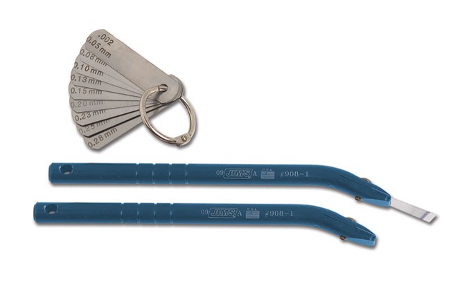 Jims Angled Feeler Gauge - RevZilla