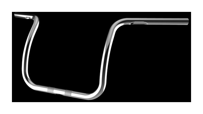 Khrome Werks 2+2 Wide Sweeper Handlebars For Harley - RevZilla
