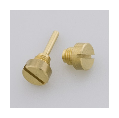 V-Twin Mfg. Linkert Float Pivot Pin With Cap For Harley 1941-1965 ...