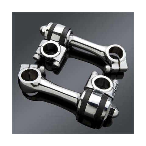 V-Twin Mfg. Flanders Style Risers - RevZilla