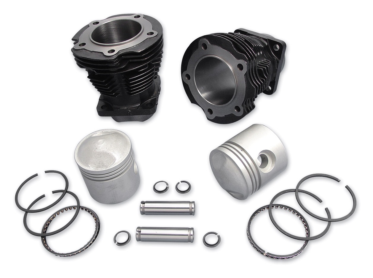 V-Twin Mfg. Replica Knuckle Cylinder Set For Harley EL 1936-1940 - RevZilla