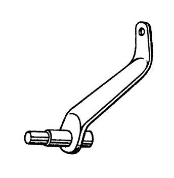 V-Twin Mfg. Inner Shifter Lever For Harley FL 1952-1969 - RevZilla