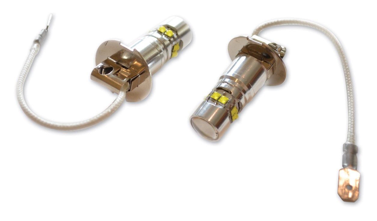 PathfinderLED Hi-Powered H3 LED Passing Lamp Bulb For Harley Softail ...