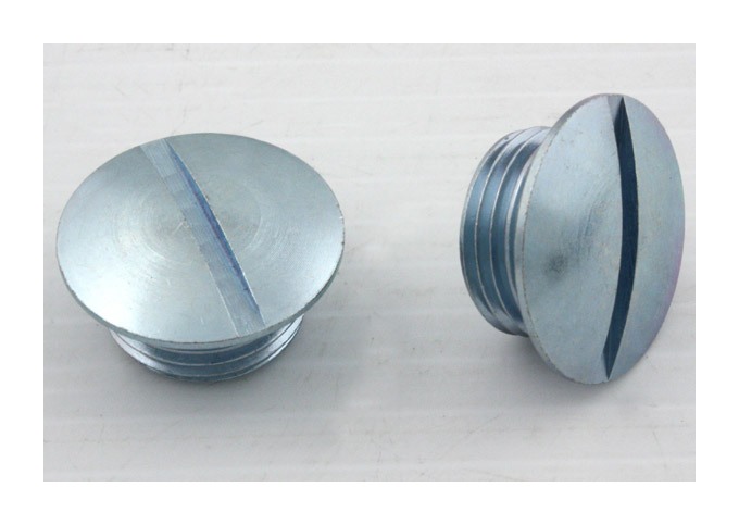 V-Twin Mfg. Handlebar End Nuts For Harley 1949-1980 - RevZilla