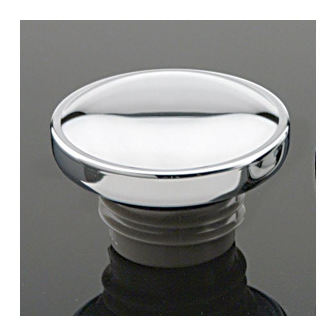 Milwaukee Twins Replacement Stock Style Left Side Gas Cap For Harley Softail 1988-1999 - RevZilla