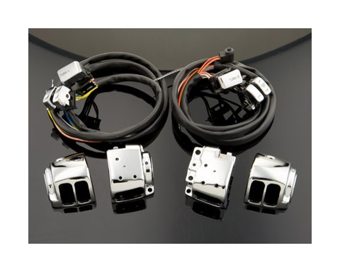 Milwaukee Twins Switch Housing Assembly With Switches For Harley 1996 ...