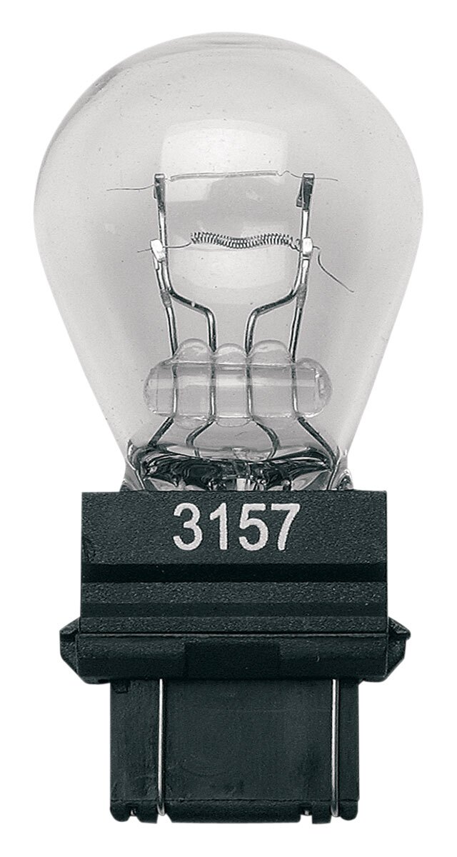 Milwaukee Twins Wedge Base 3157 Clear Bulb - RevZilla