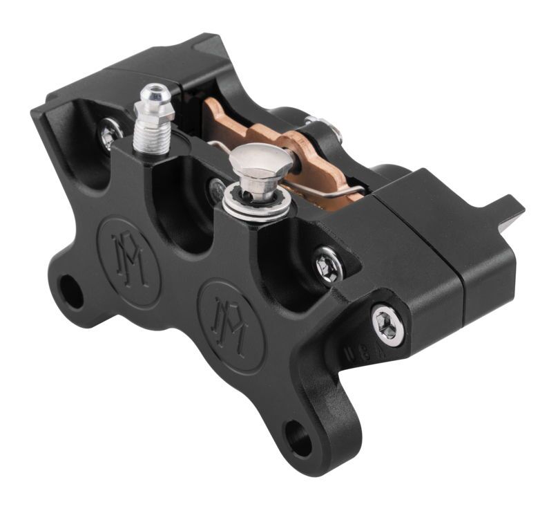 Performance Machine Classic 4-Piston Brake Caliper - RevZilla