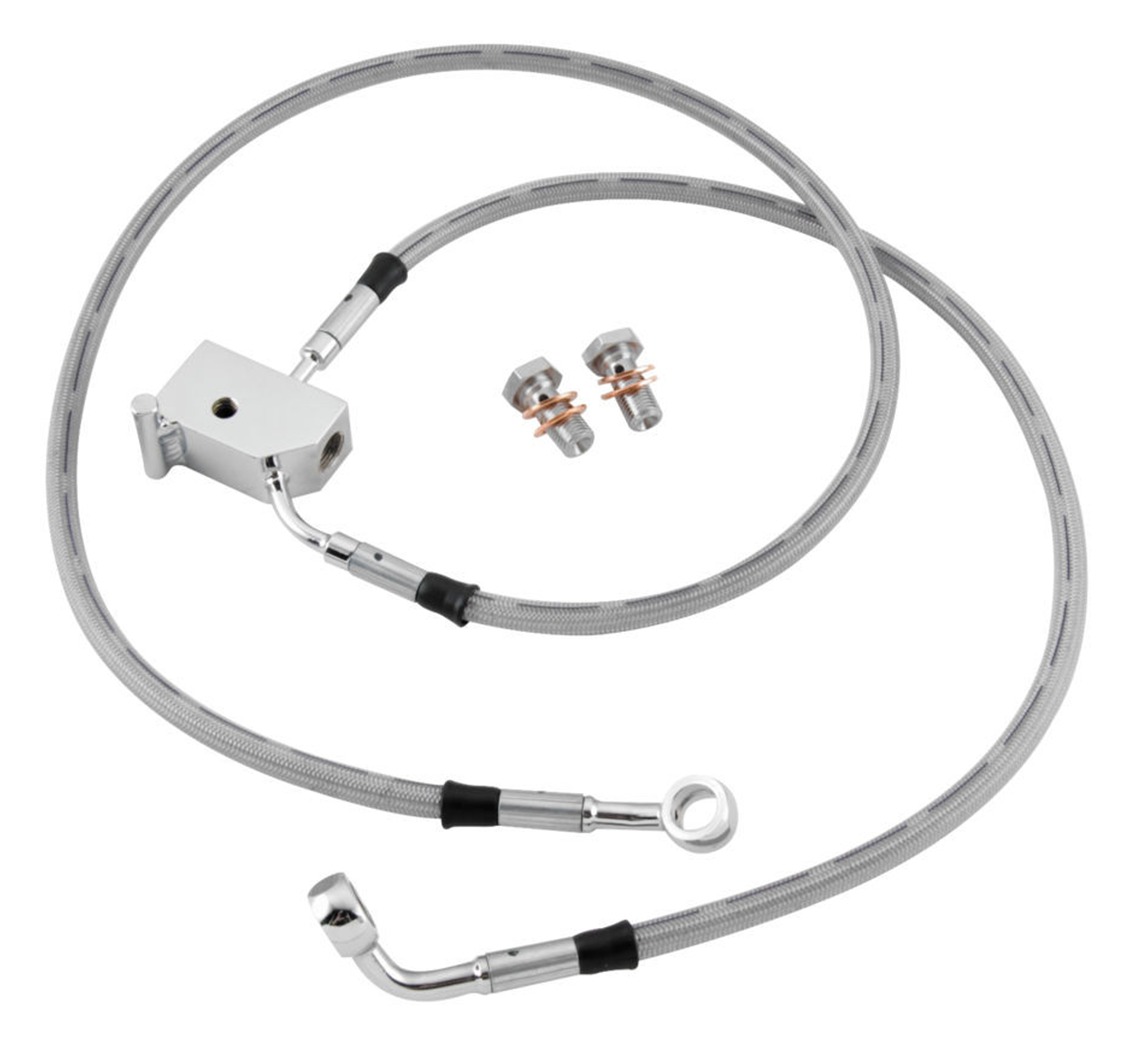 Twin Power Front DOT Brake Line Kit For Harley Sportster 1986-2003 ...