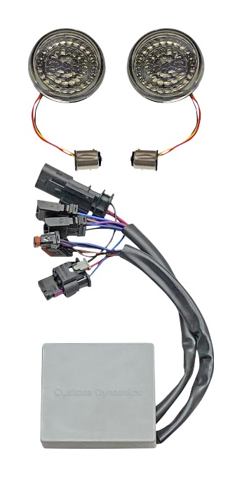 Custom Dynamics Smart LED 1157 Bullet Turn Signals with Controller For ...