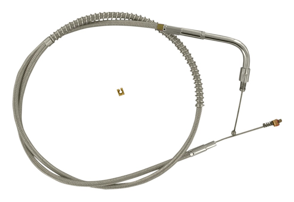 Barnett Extended Idle Cable For Harley Dyna 2006-2017 - RevZilla