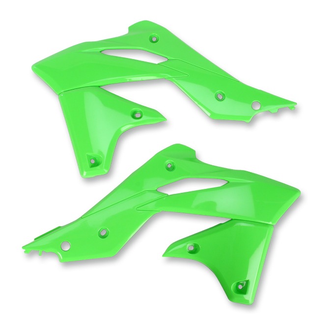 UFO Radiator Shrouds Kawasaki KX250F 2013-2016 - RevZilla