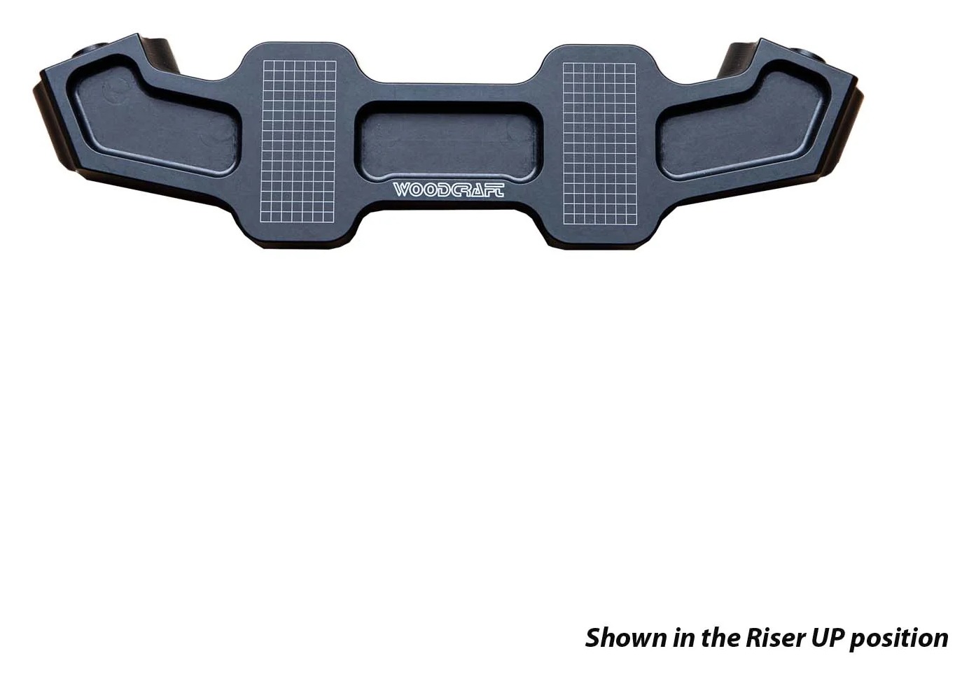 Woodcraft Universal Clip-On Risers w/ Adapter Plate - RevZilla