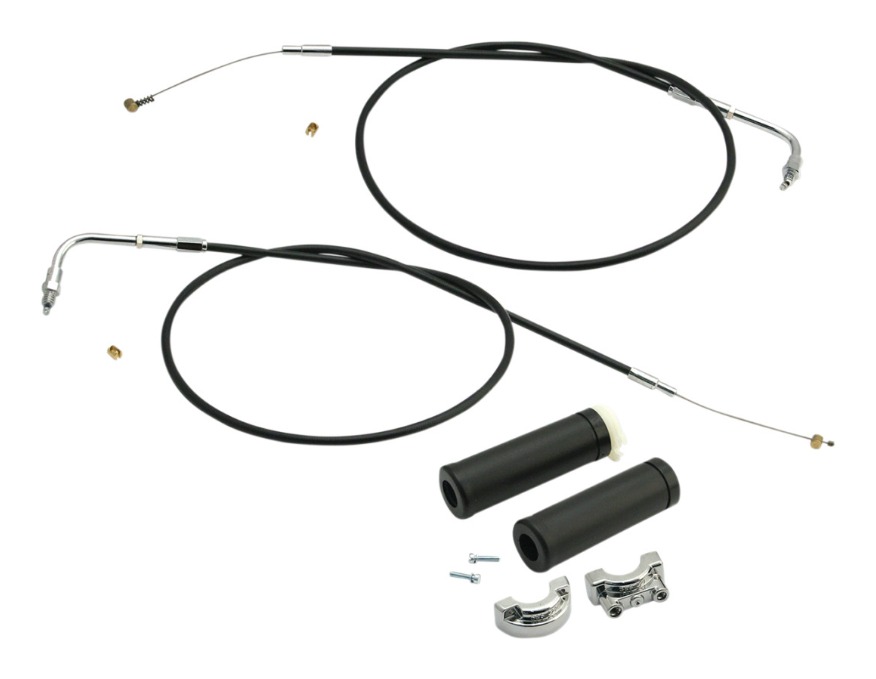 S&S Cycle Dual Cable Throttle Assembly Kit - RevZilla