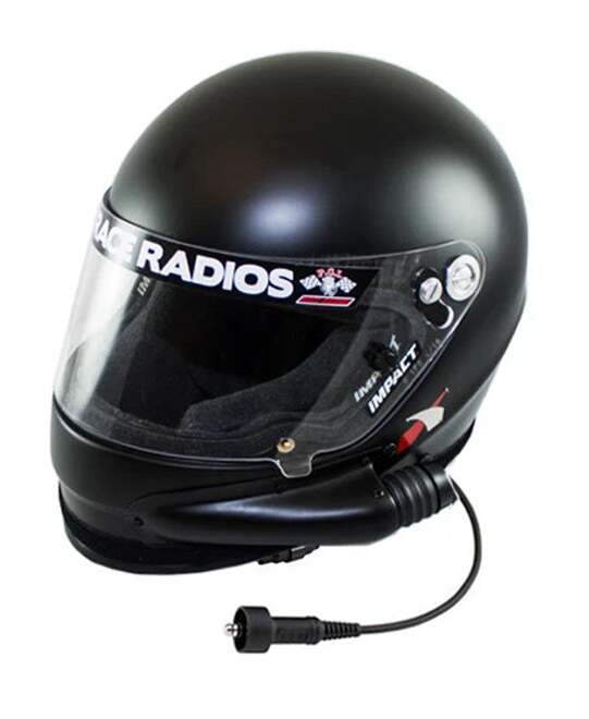 PCI Race Radios Wired 1320 Side Air Helmet - RevZilla