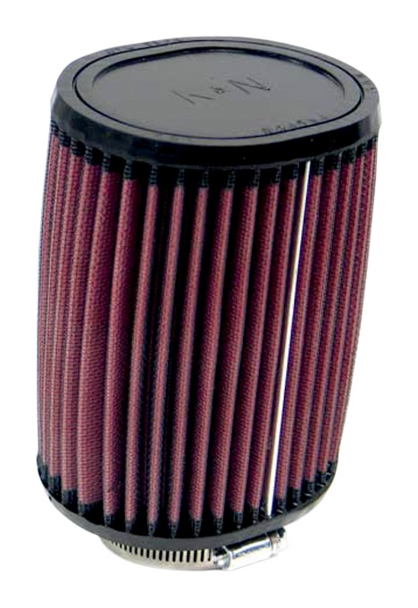 K&N Oval Universal Clamp-On Air Filter RU-115 - RevZilla