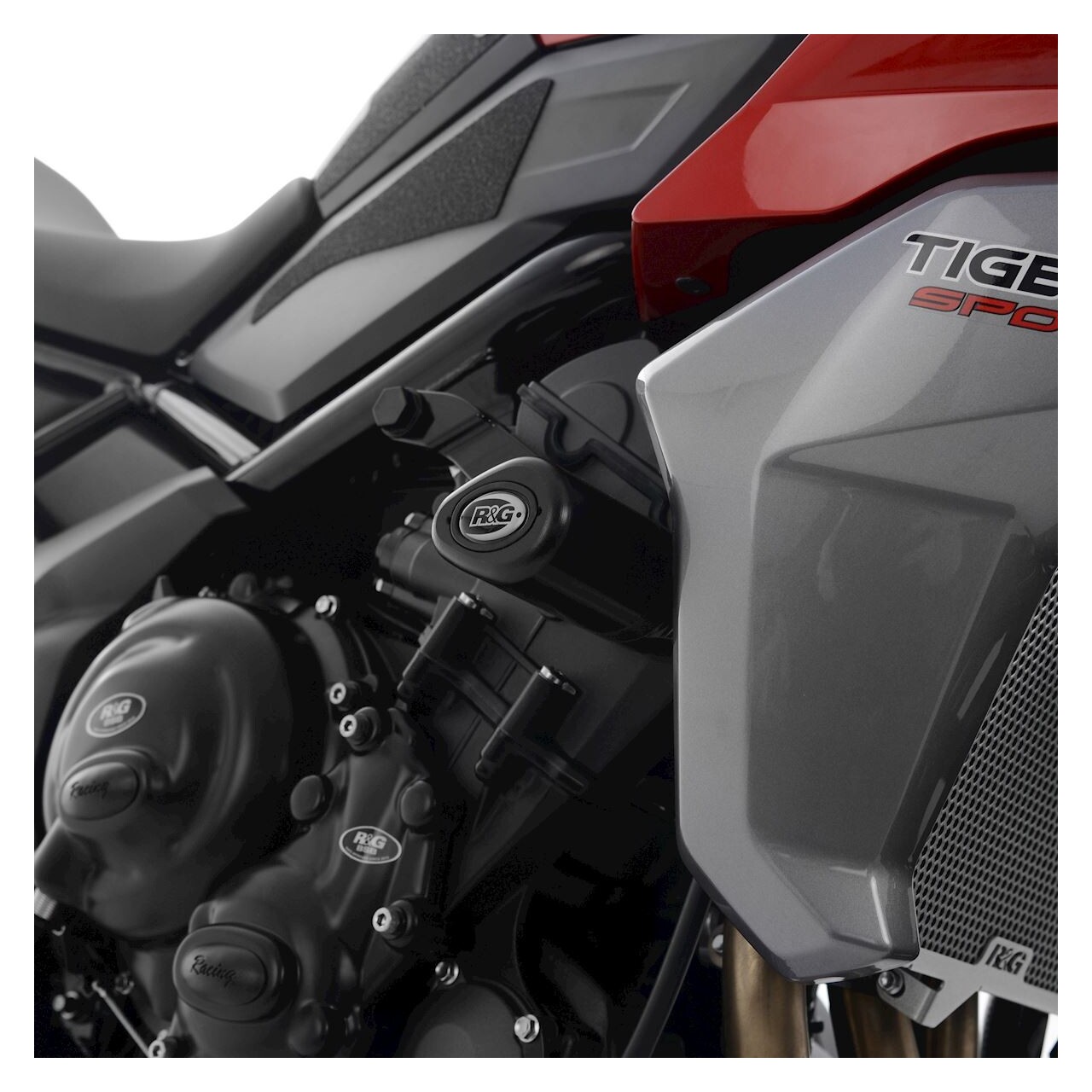 R&G Racing Aero Frame Sliders Triumph Tiger Sport 660 2022-2024 - RevZilla