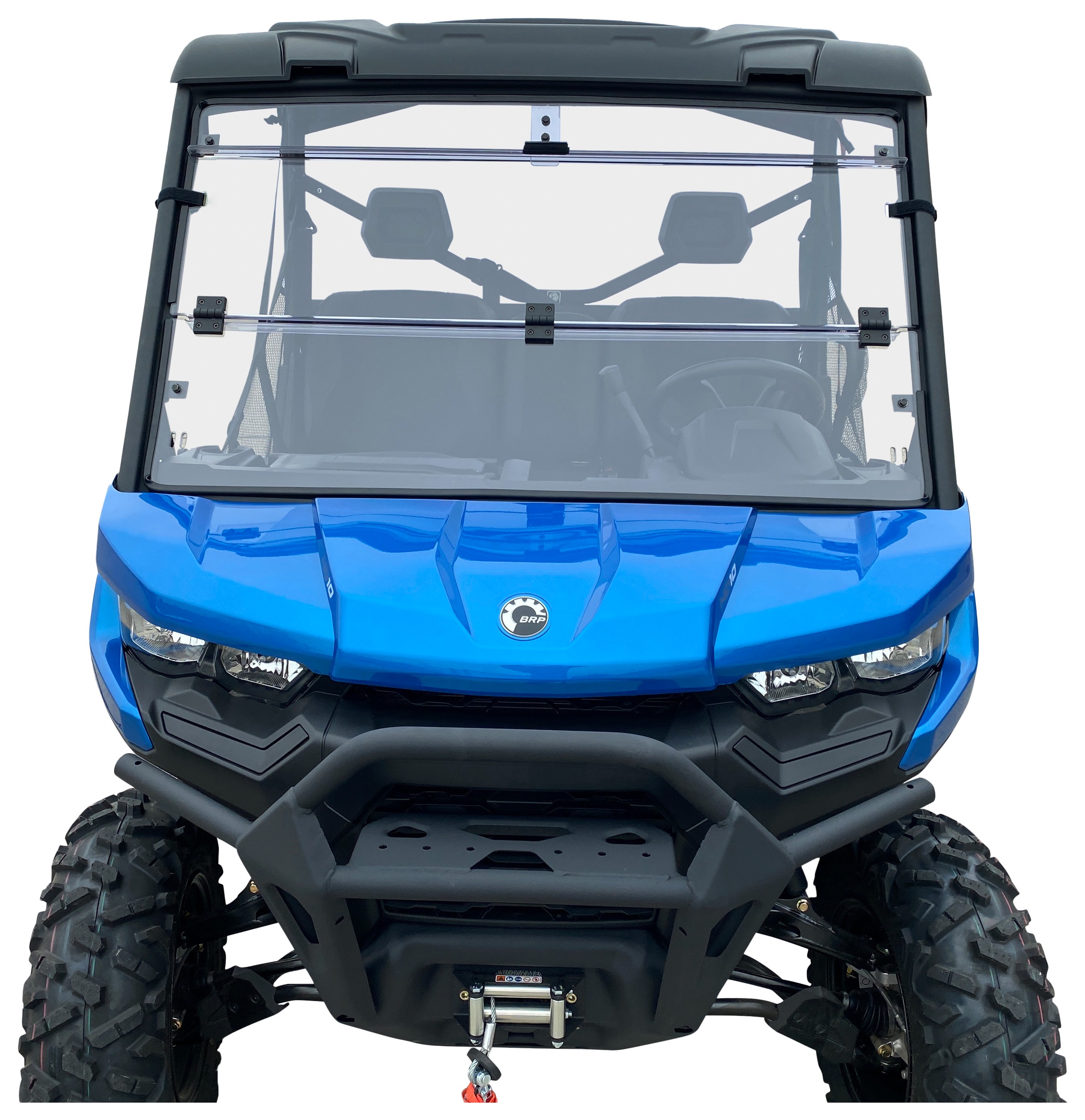 Open Trail Gen 2 Folding Windshield Can-Am Defender HD5 / HD8 / HD10 ...