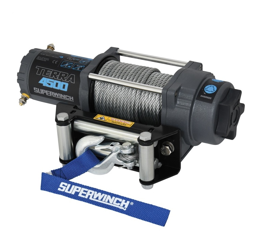 Superwinch Terra 4500lb Winch - RevZilla
