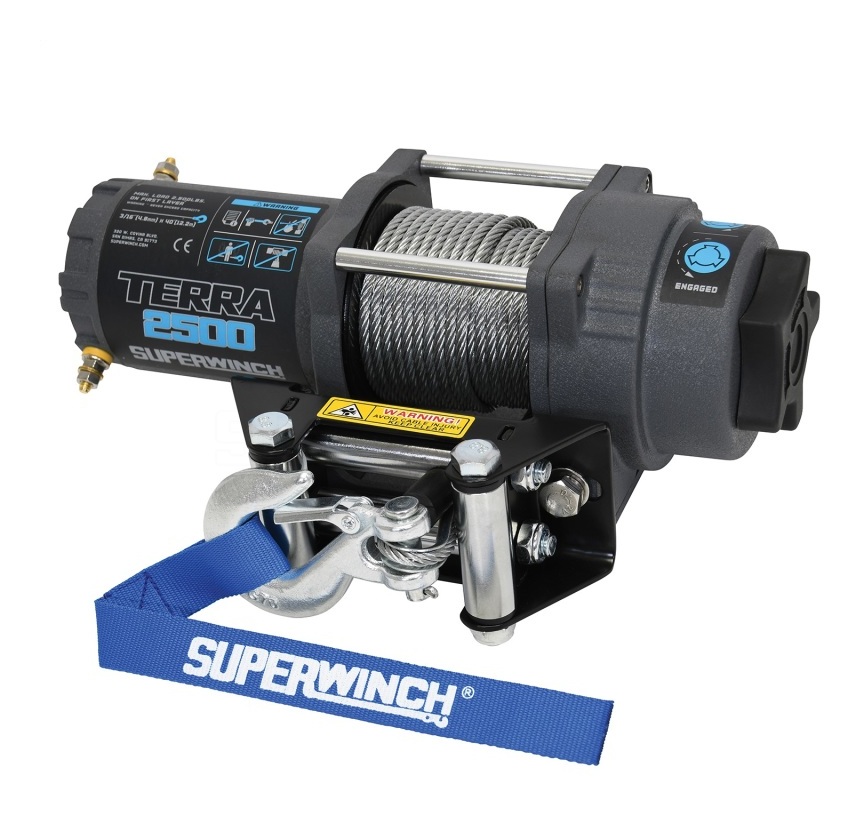 Superwinch Terra 2500lbs Winch - RevZilla
