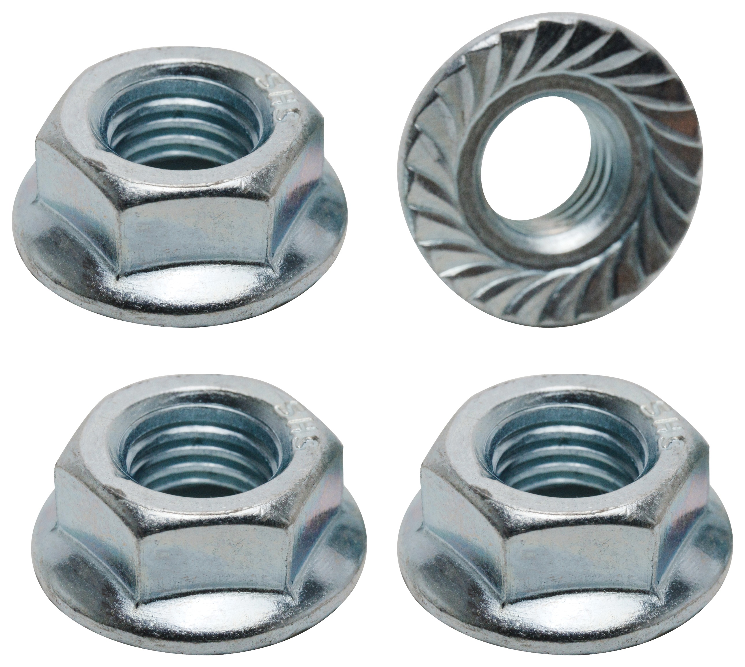 Firebrand Flanged Exhaust Nuts For Harley - RevZilla