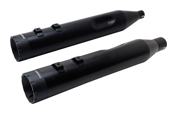 Firebrand Exhaust 4 1/2" Monarch Slip-On Muffler For Harley Touring ...