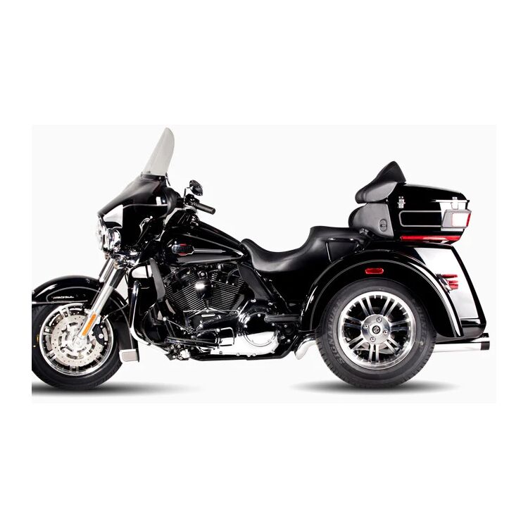 Rinehart 4" Slimline Duals Exhaust For Harley Trike 2017-2025 - RevZilla