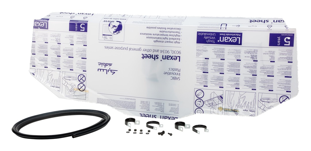 Open Trail Rear Windshield Polaris RZR Trail 2021-2022 - RevZilla