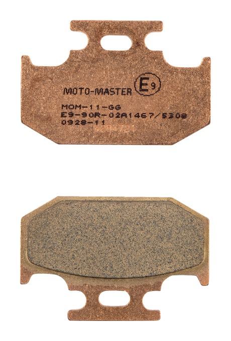Moto Master Sinter Pro Racing Rear Brake Pads Suzuki / Yamaha 125cc ...