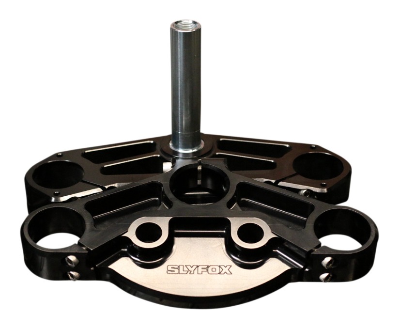 SlyFox Performance 49mm Triple Tree For Harley Touring - RevZilla