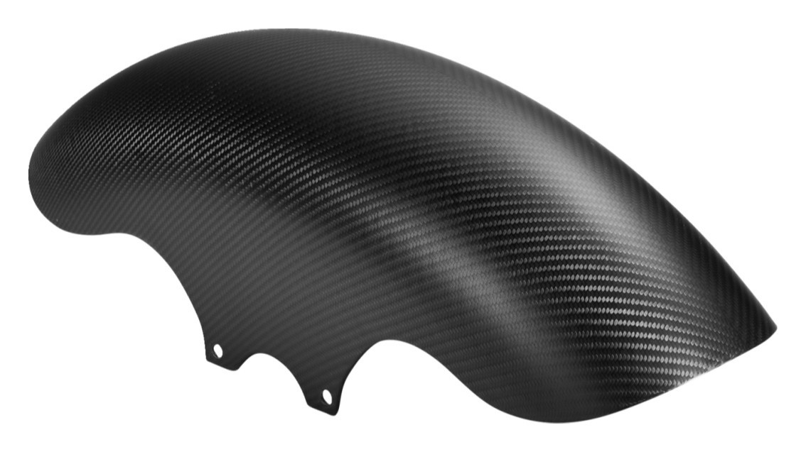 SlyFox Performance Carbon Fiber Front Fender For Harley Touring 2014-2025 - RevZilla
